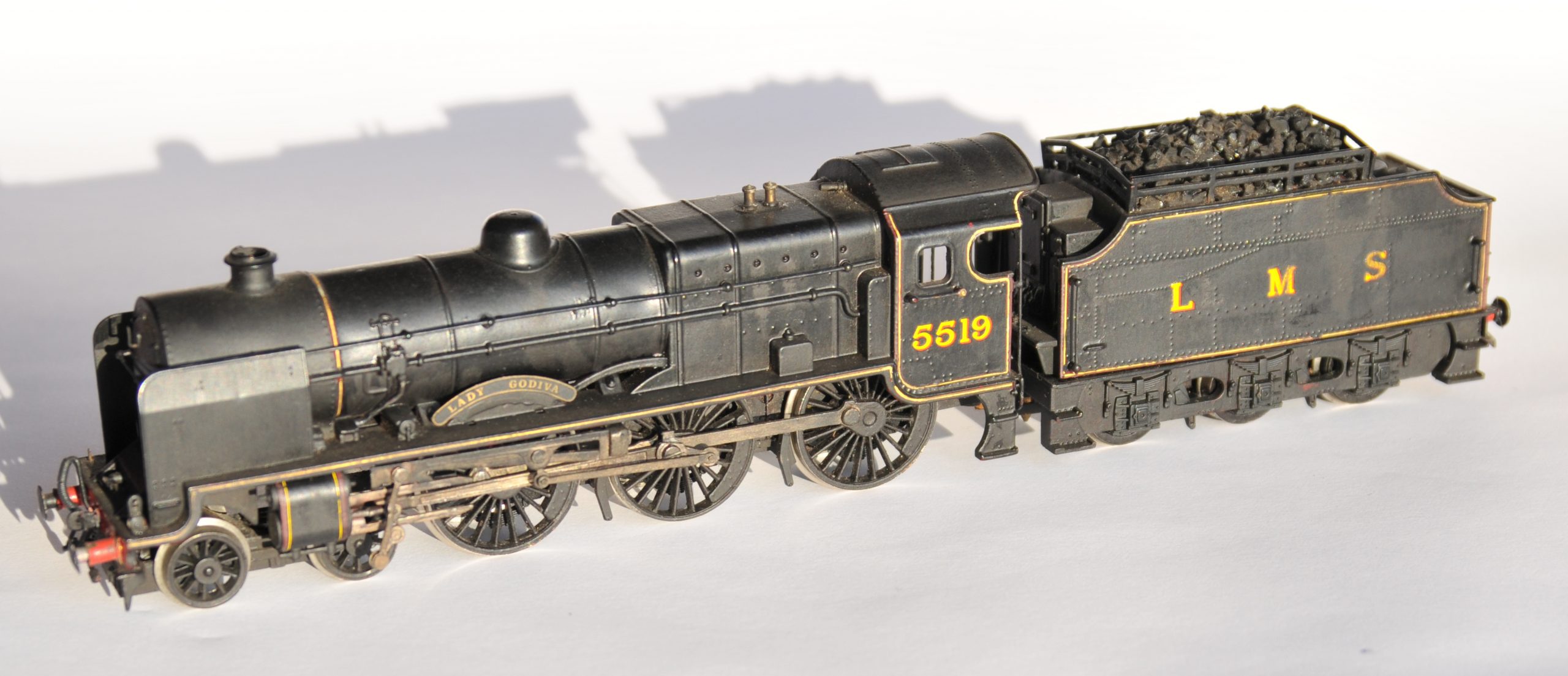 Hornby R324 Patriot class 4-6-0 No 45519 Lady Godiva renumbered as LMS ...