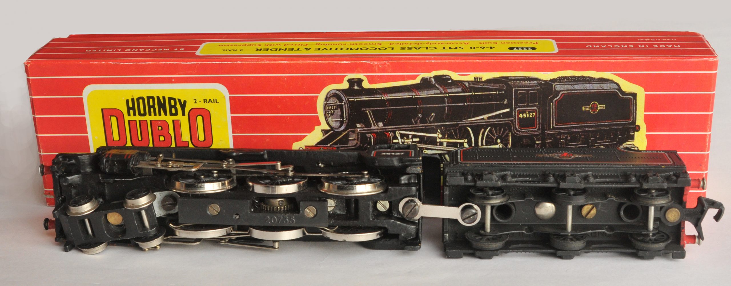 HORNBY DUBLO 2227 4-6-0 5MT 2 rail Loco made by Ian Coburn | Dublo For Sale